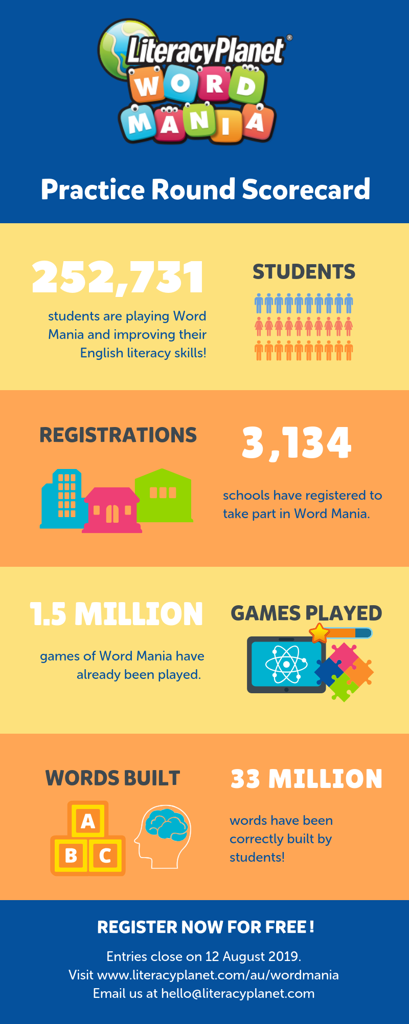 Explore Students On Track For A Record-Breaking Word Mania