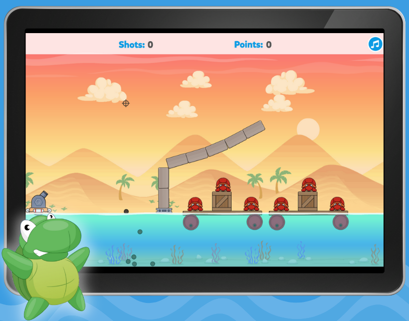 Knock ‘em off! Turtle Knock is back! | LiteracyPlanet